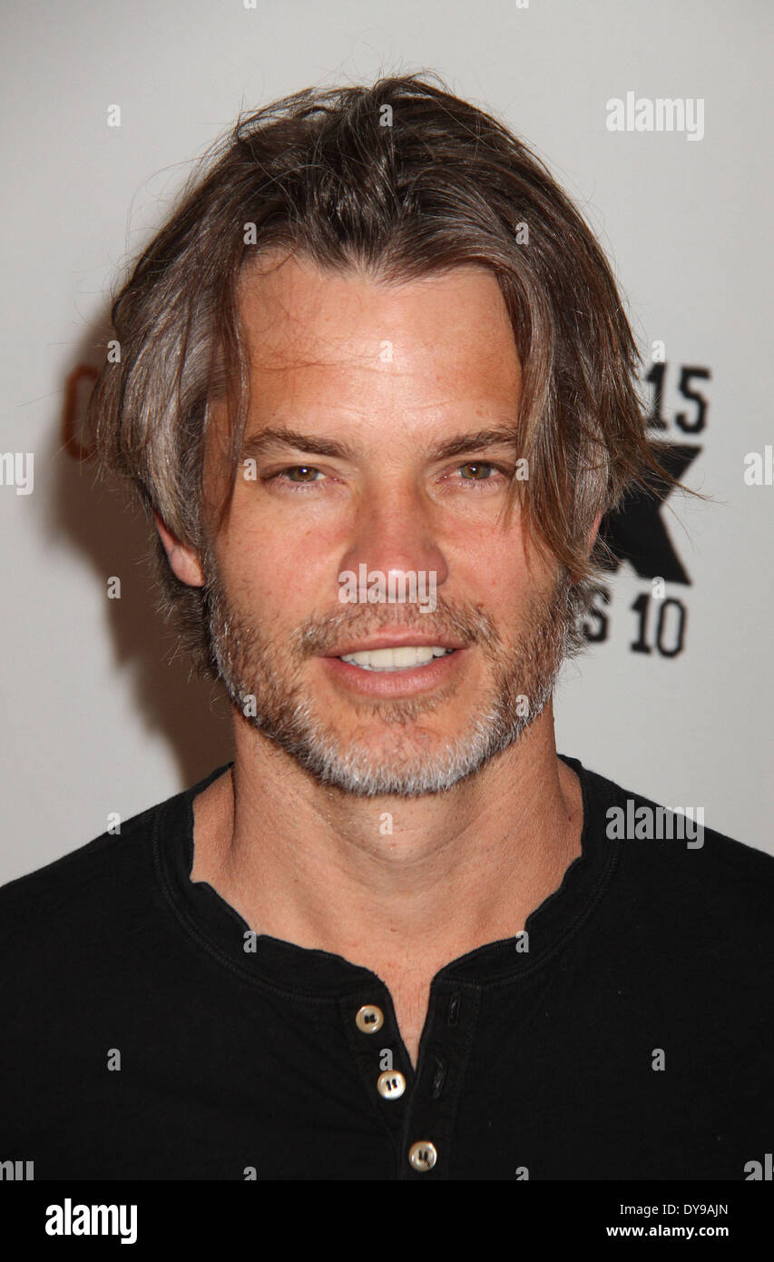 New York, New York, USA. 9th Apr, 2014. Actor TIMOTHY OLYPHANT attends ...