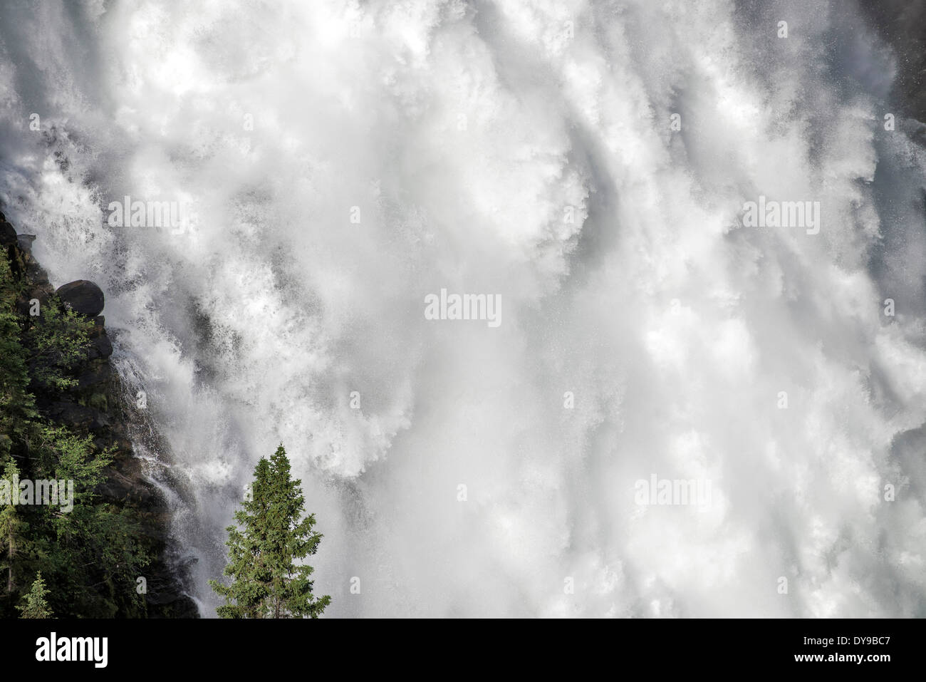 kinuseo falls, monkman, provincial park, BC, British Columbia, Canada ...