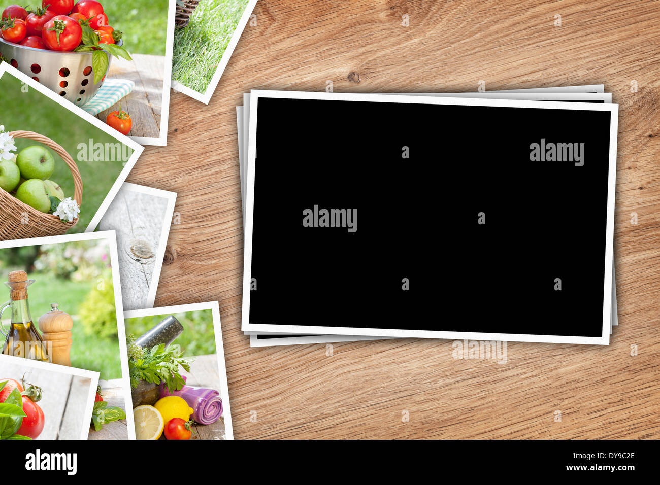 Photo collage table hi-res stock photography and images - Alamy