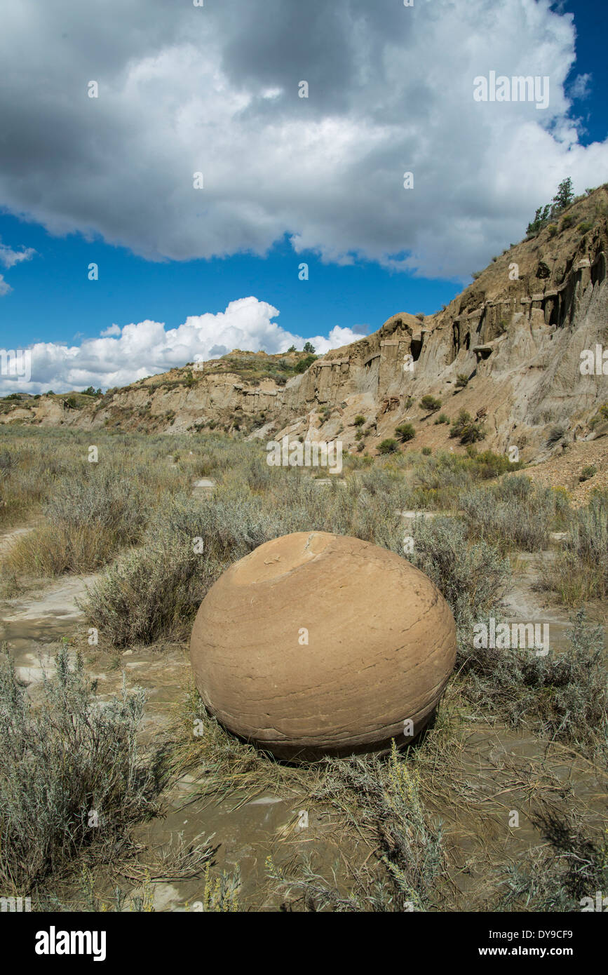 geological, concretion, Theodore, Roosevelt, National Park, North ...