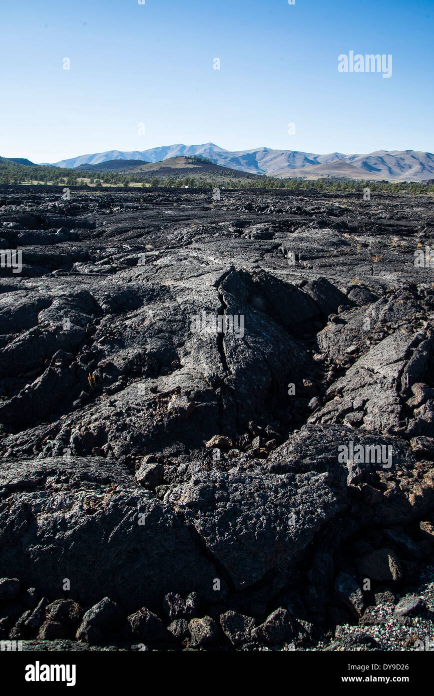 lava tree fossilized formation Craters of the Moon National Monument ...
