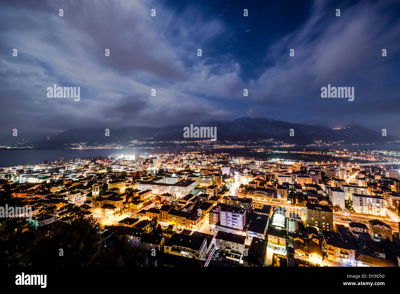 Blue hour clouds hi-res stock photography and images - Alamy