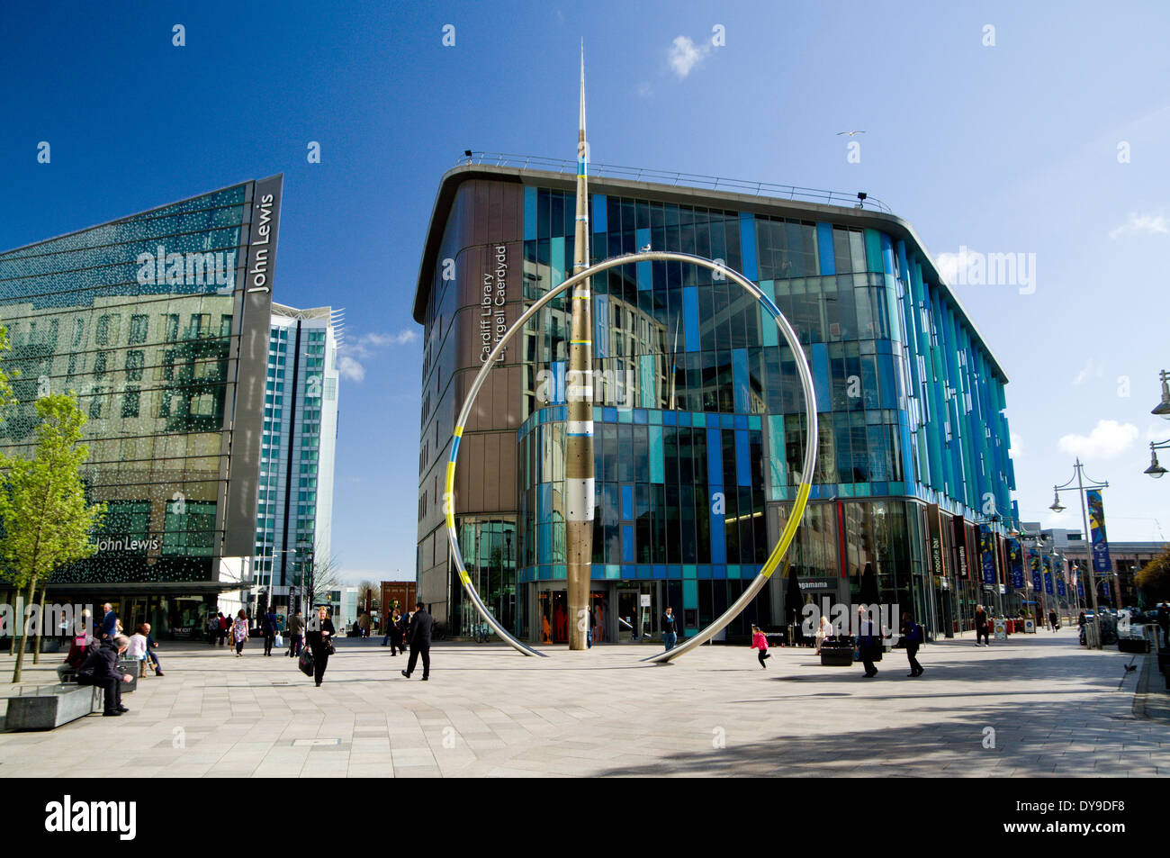 Cardiff central library hi-res stock photography and images - Alamy
