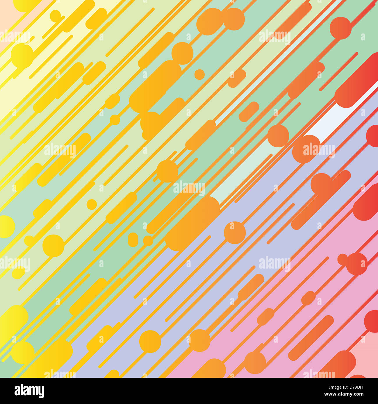 colorful illustration with abstract line background for your design ...