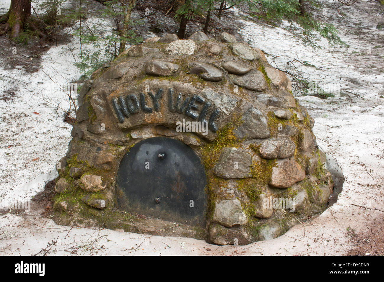 Wishing well in Victoria Park, Nova Scotia Stock Photo - Alamy