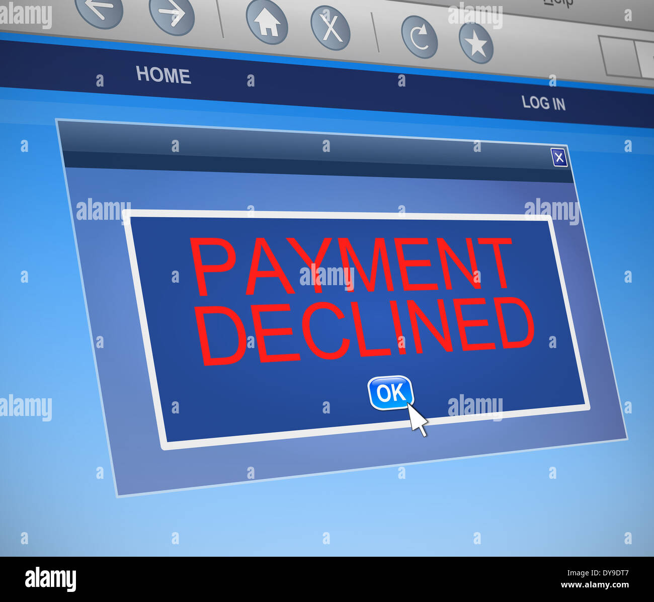 Transaction declined hi-res stock photography and images - Alamy