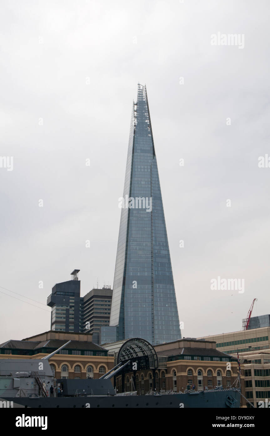 The Shard, London Bridge Quarter development, London, England, UK Stock ...