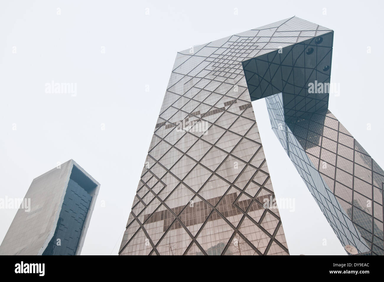China Central Television (CCTV) Headquarters modern building on East ...