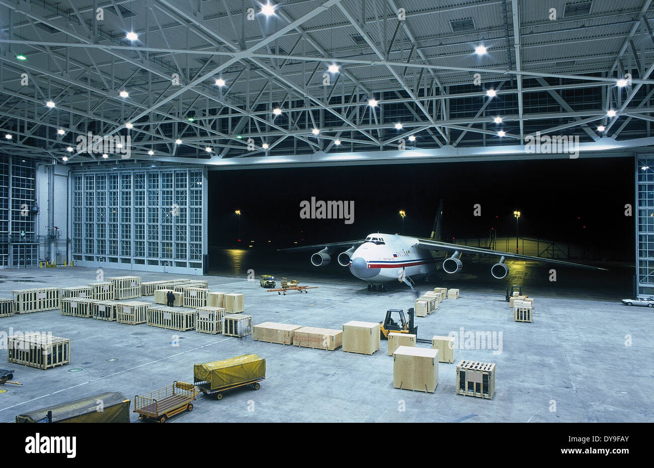 Cargo plane interior hi-res stock photography and images - Alamy