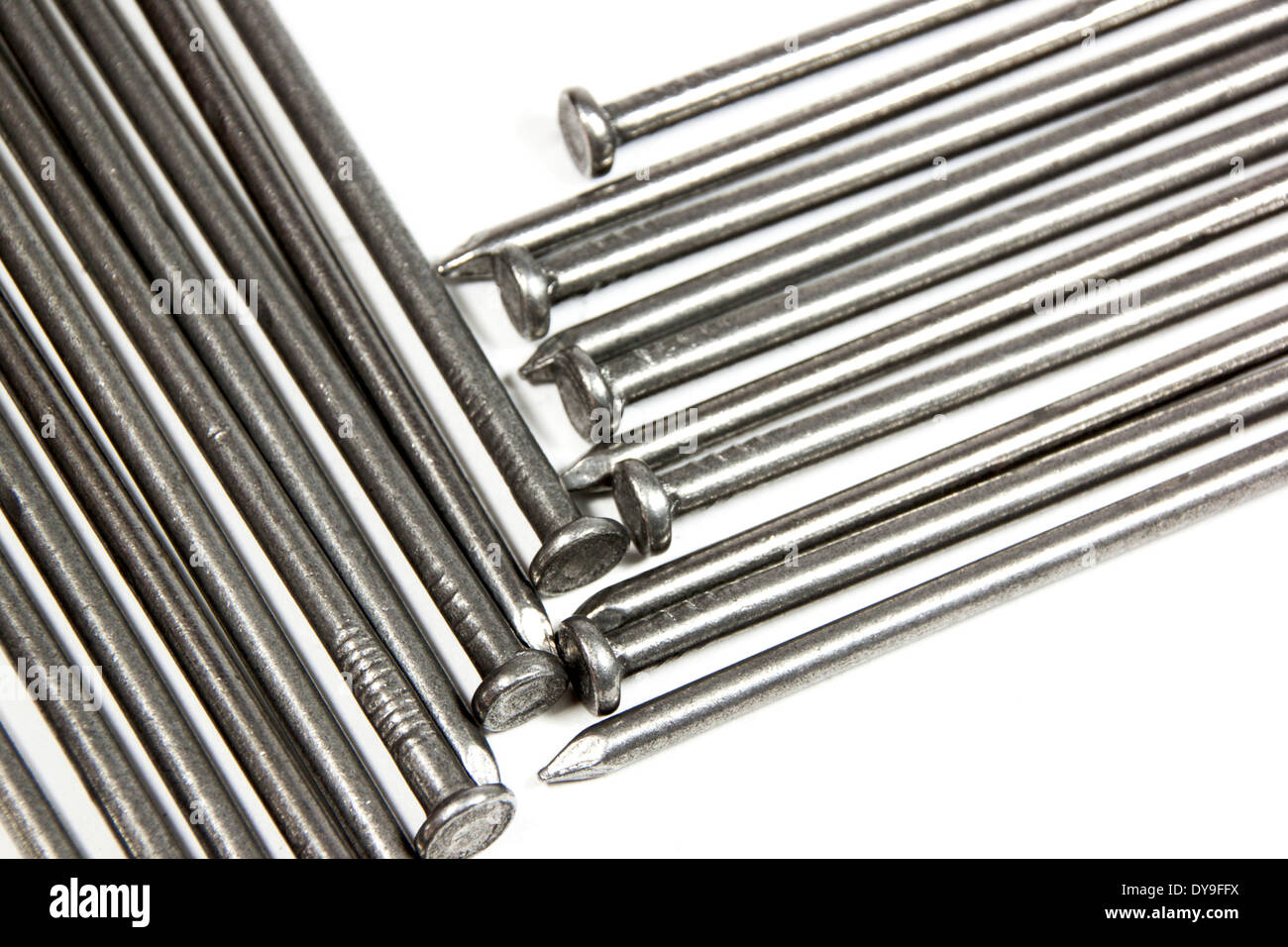 Steel wire nails hi-res stock photography and images - Alamy