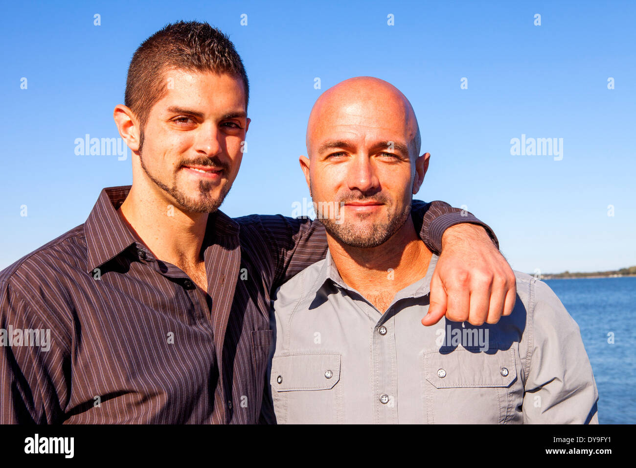 Two gay men share hi-res stock photography and images - Alamy