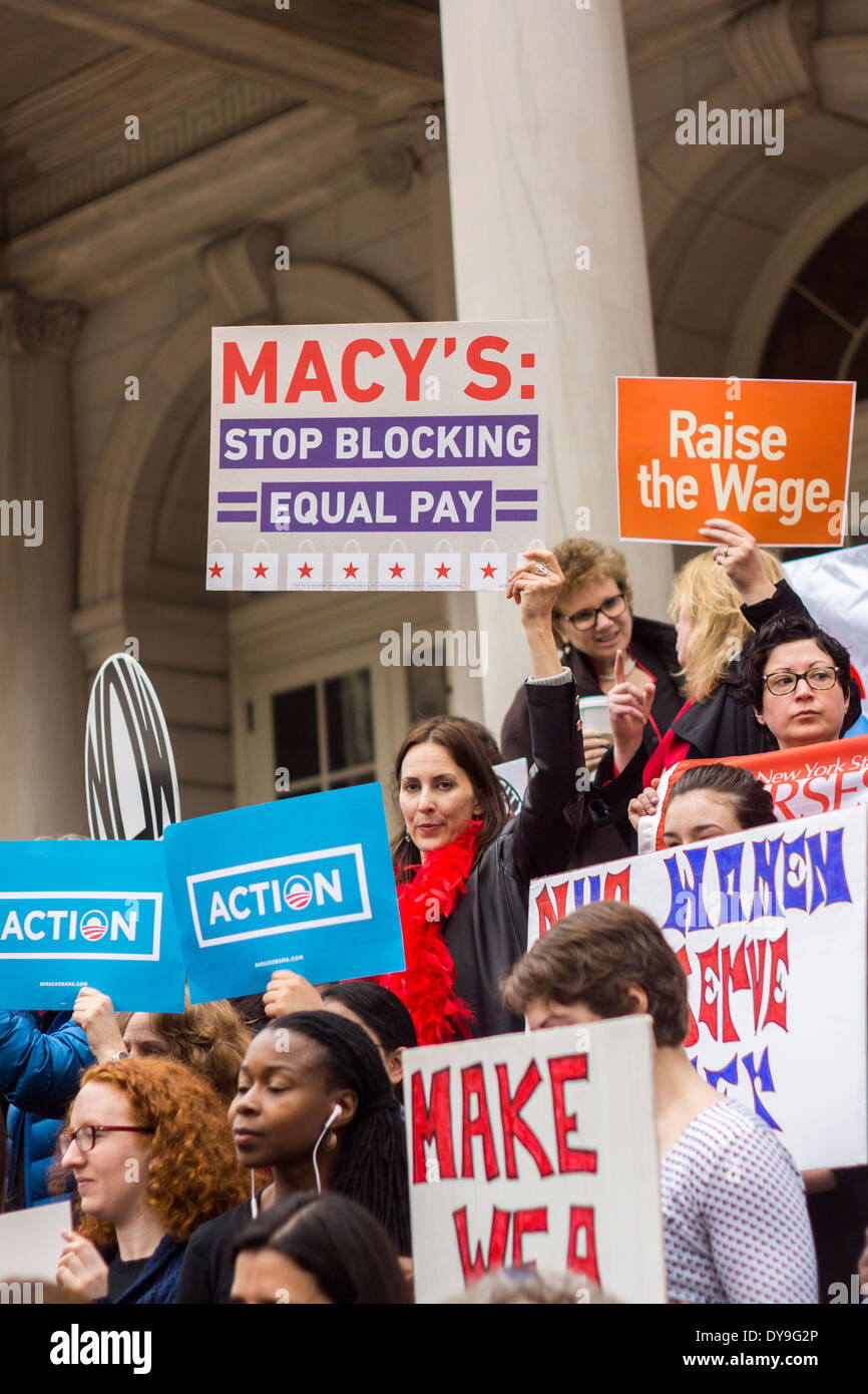 Activists, community leaders and politicians gather on the steps of ...