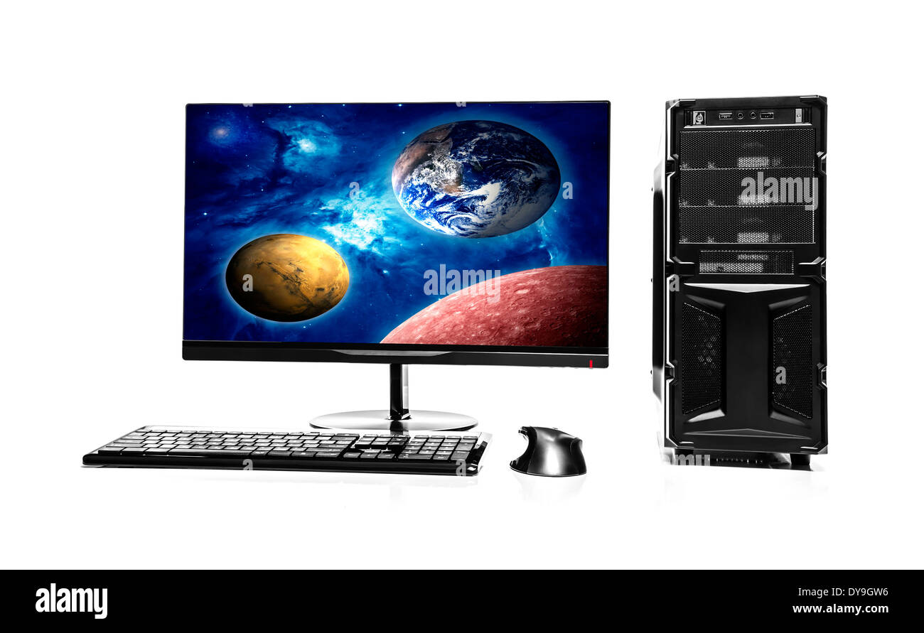 Desktop computer hi-res stock photography and images - Alamy