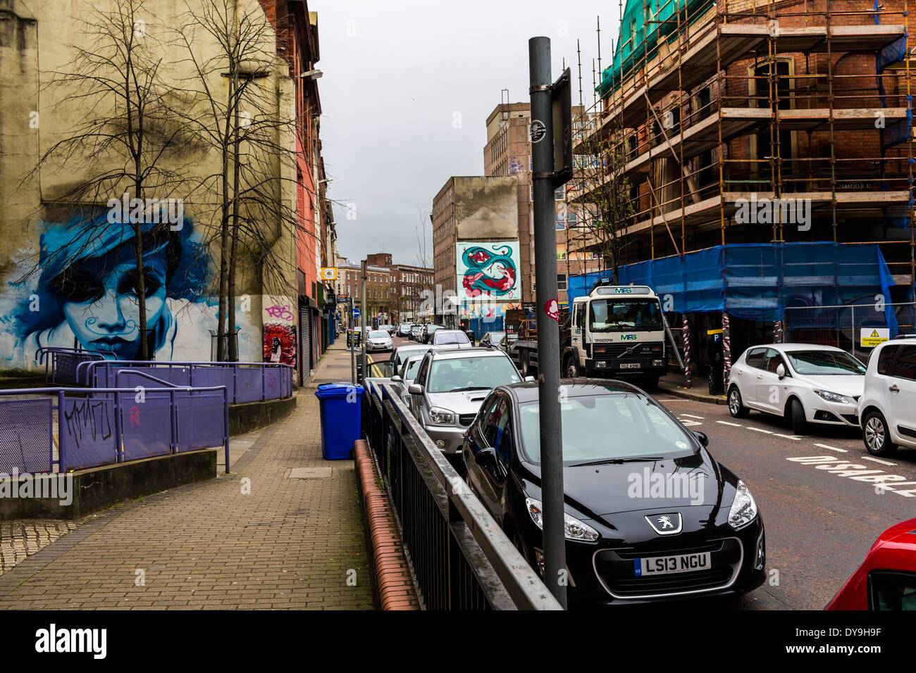 Cathedral Quarter, Belfast Northern Ireland Stock Photo - Alamy