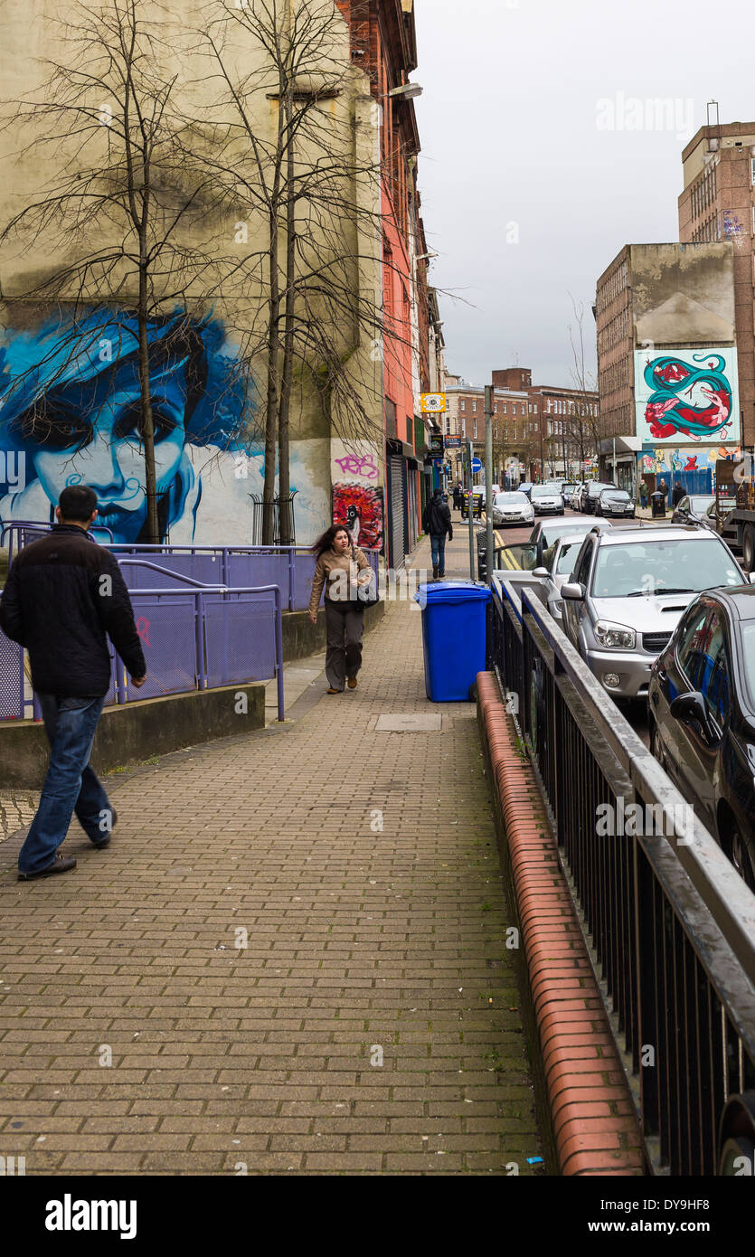 Cathedral Quarter, Belfast Northern Ireland Stock Photo - Alamy