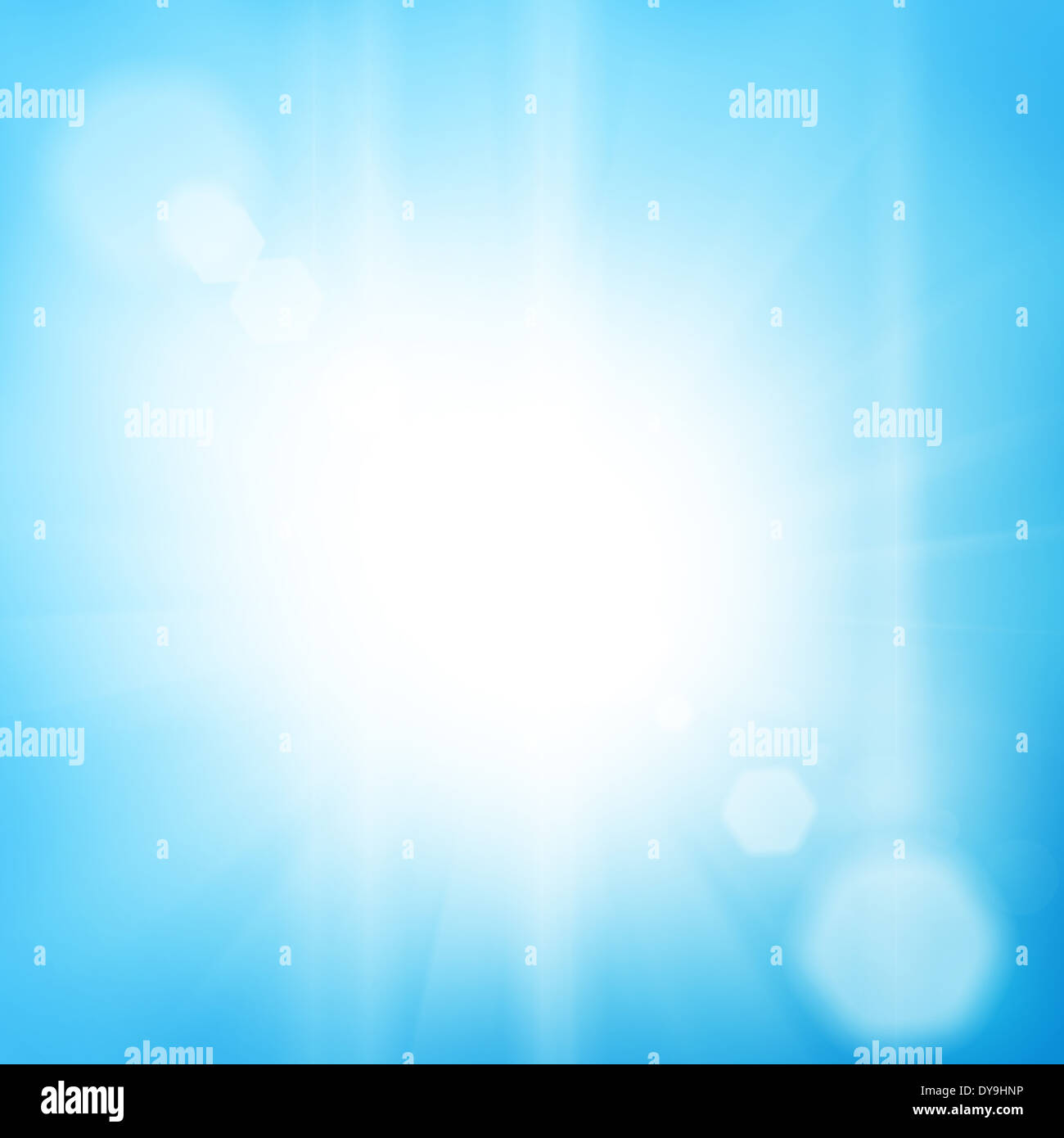 Bright sun light sky background Stock Photo - Alamy
