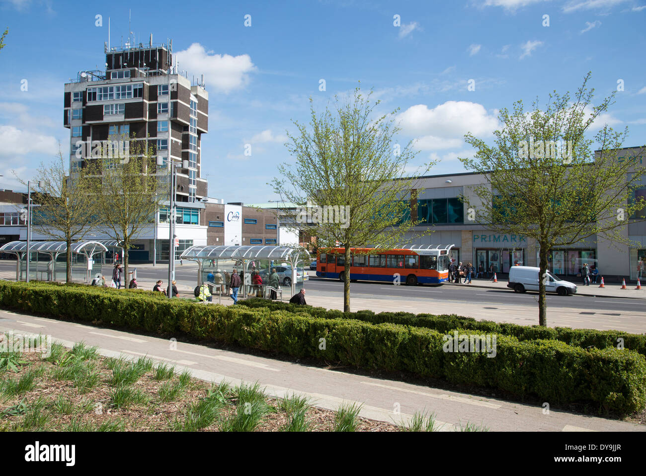 Corby Town Centre Northamptonshire England UK Corby Borough Council ...