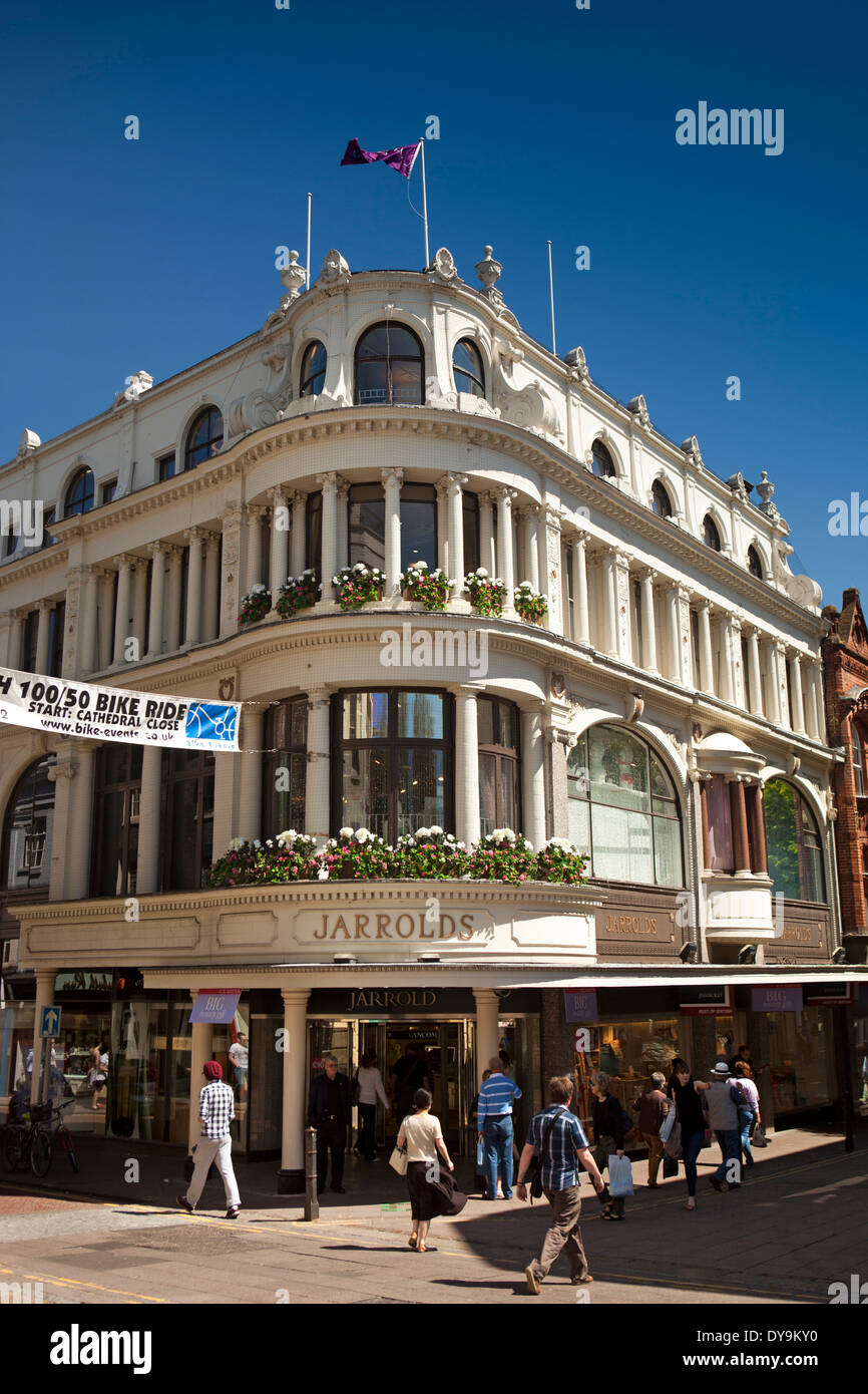 UK, England, Norfolk, Norwich, city centre, Jarrold’s Department Store ...