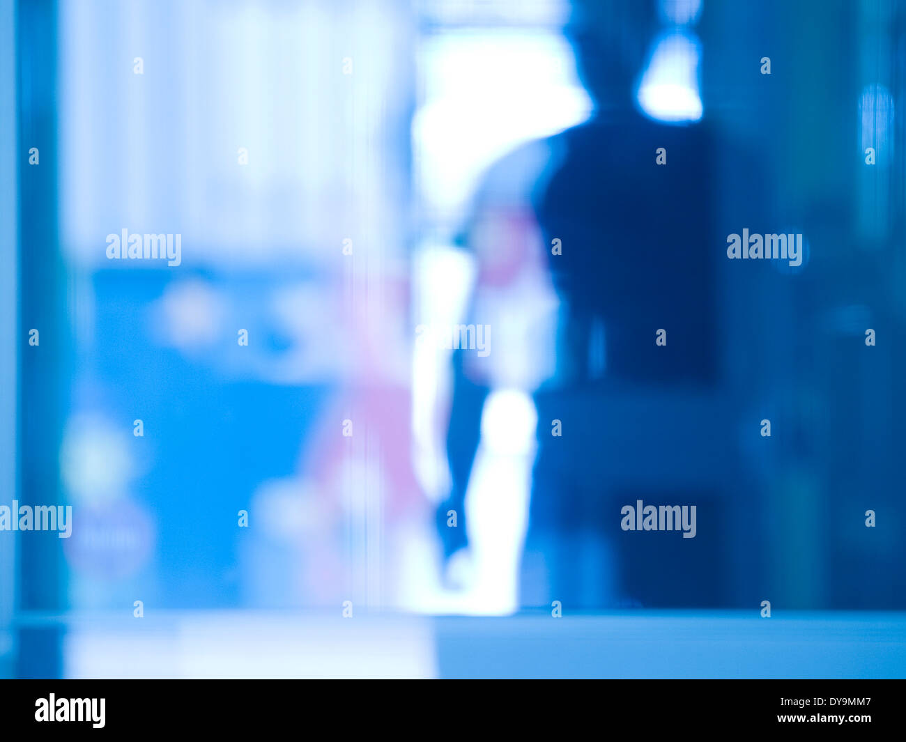 Blurred shadow corridor hi-res stock photography and images - Alamy