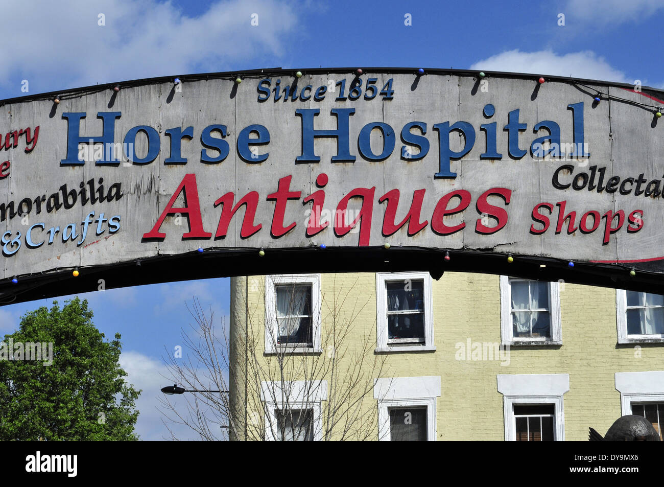 Stables market sign, London, UK Stock Photo - Alamy