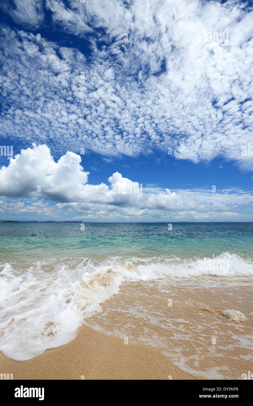 Summertime at the beach Stock Photo - Alamy