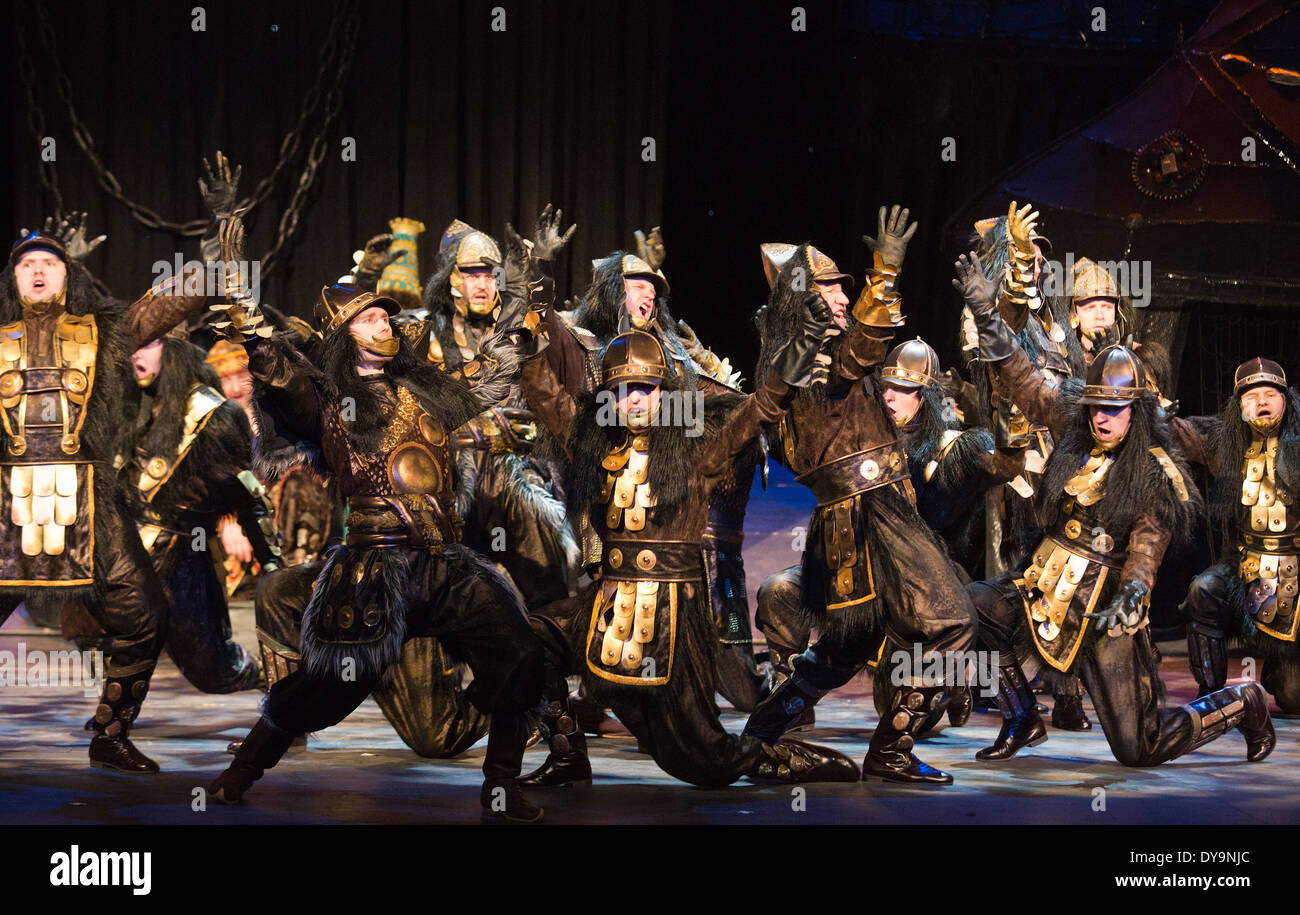 Alexander Borodin's opera "Prince Igor" at the London Coliseum Stock ...