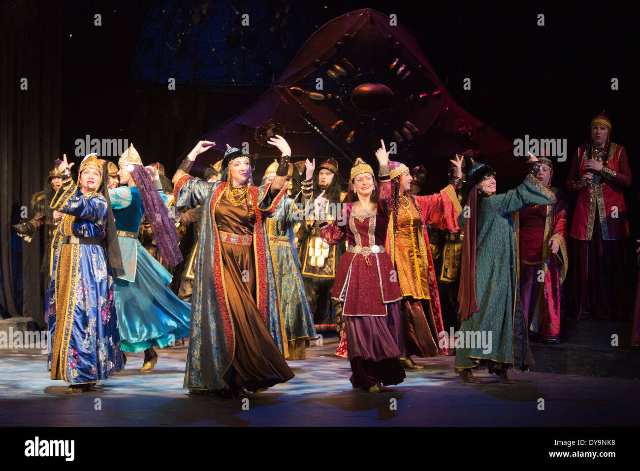 Alexander Borodin's opera "Prince Igor" at the London Coliseum Stock ...