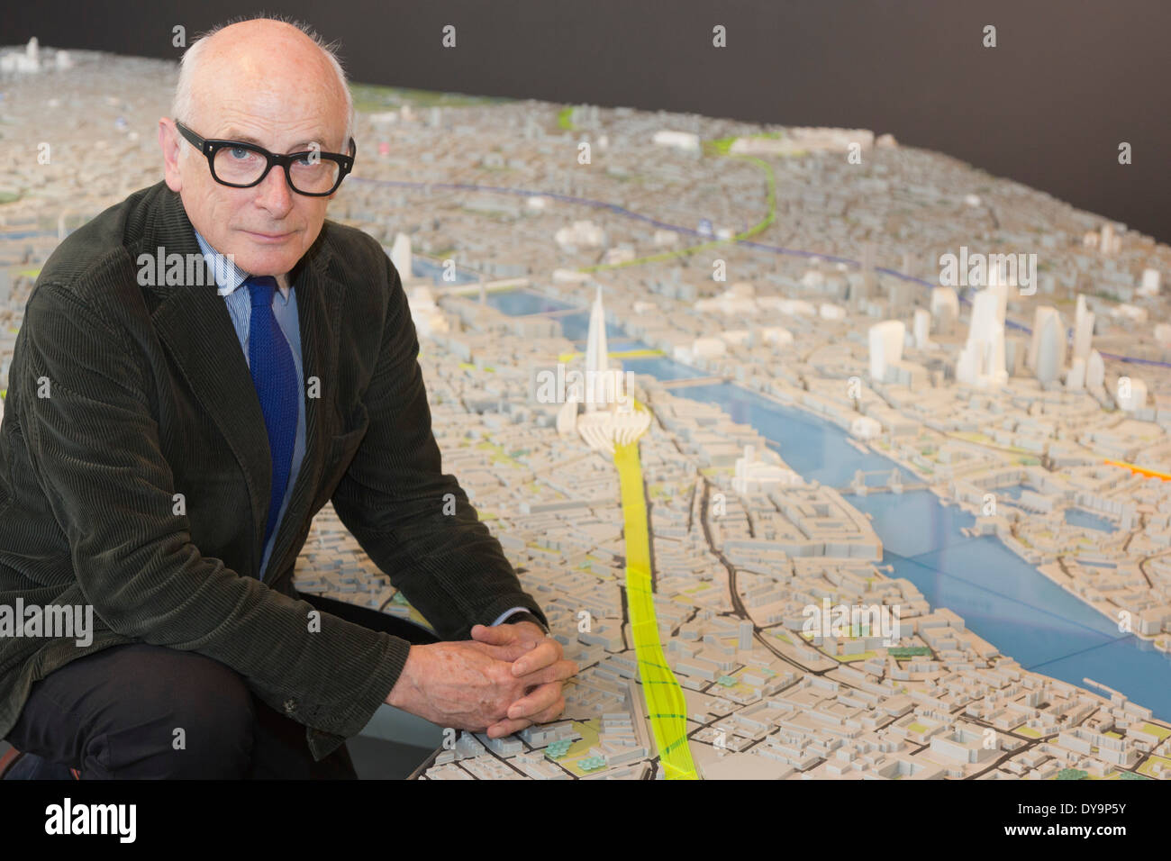 Peter Murray (pic), Director of NLA opens the exhibition "London’s ...