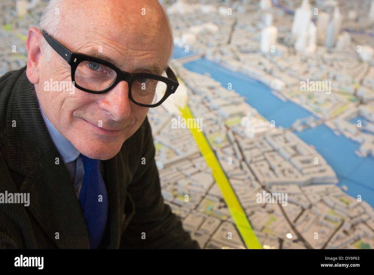 Peter Murray (pic), Director of NLA opens the exhibition "London’s ...