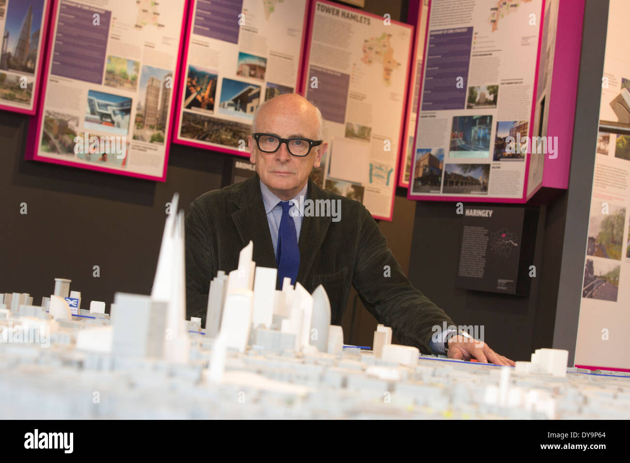 Peter Murray (pic), Director of NLA opens the exhibition "London’s ...