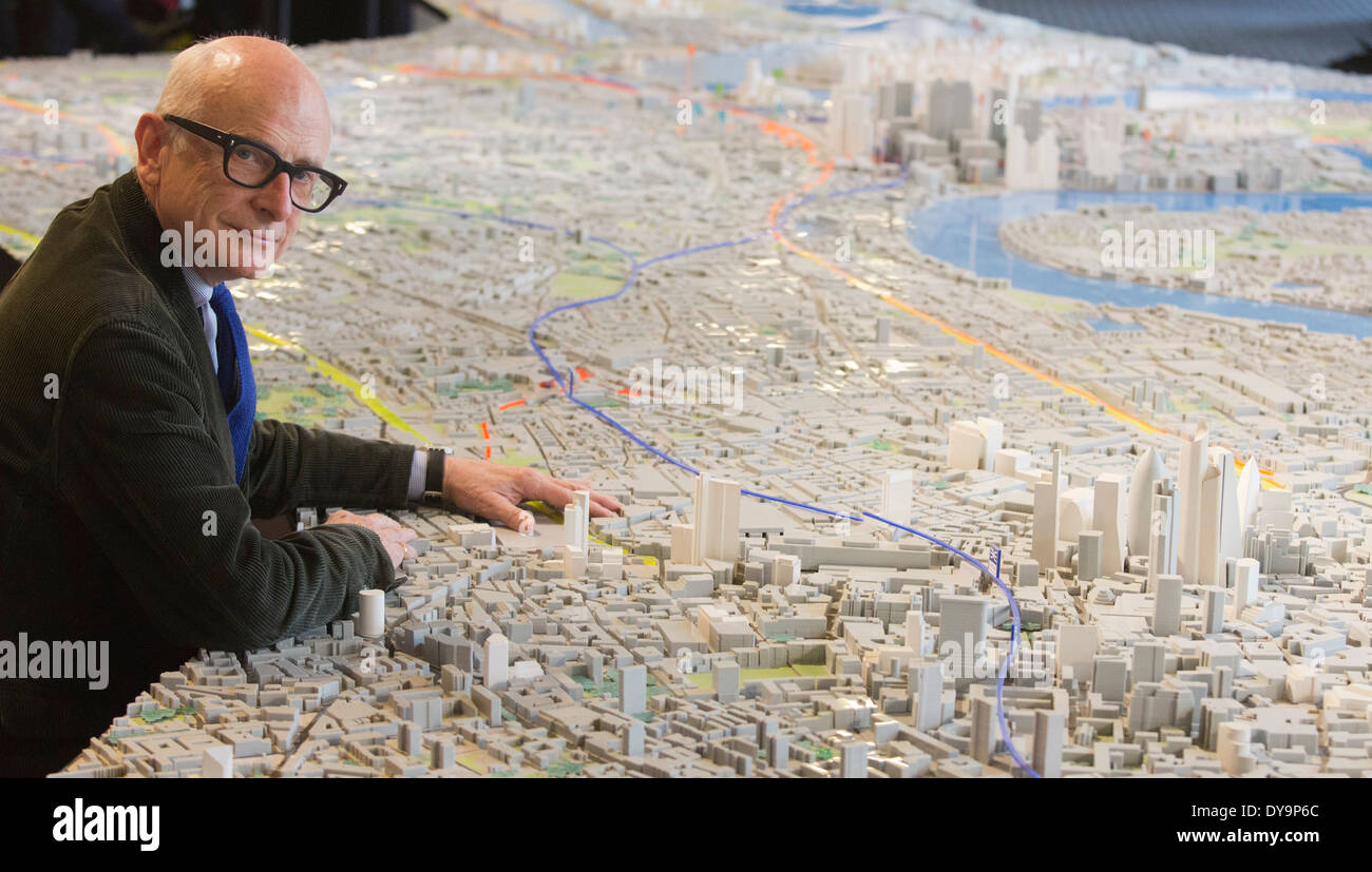 Peter Murray (pic), Director of NLA opens the exhibition "London’s ...