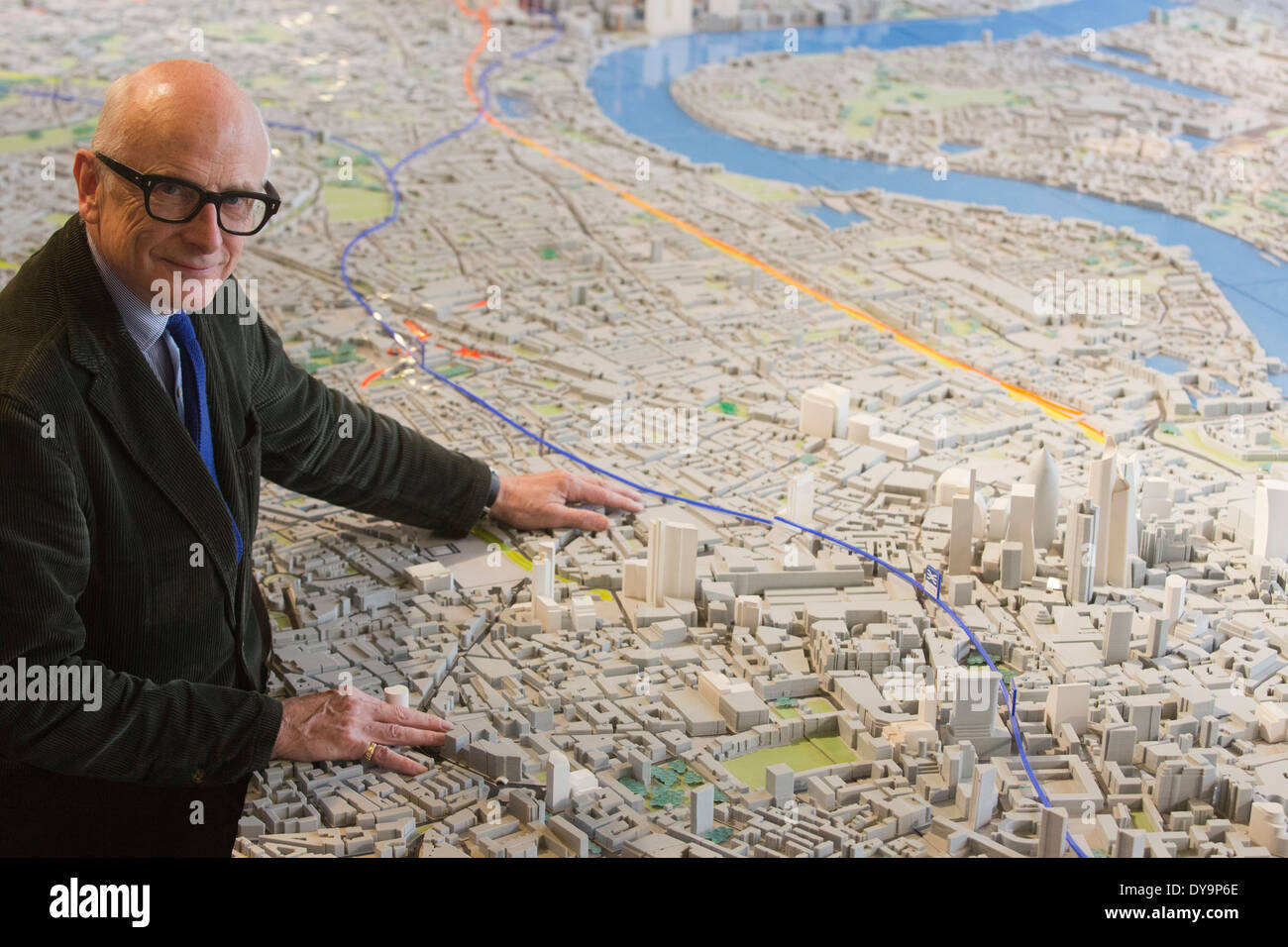 Peter Murray (pic), Director of NLA opens the exhibition "London’s ...