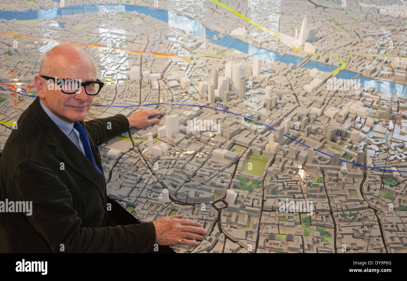 Peter Murray (pic), Director of NLA opens the exhibition "London’s ...