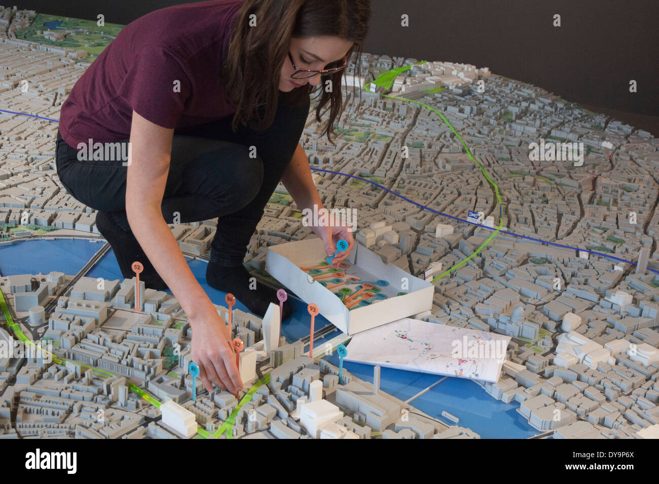 Peter Murray, Director of NLA opens the exhibition "London’s Growing ...