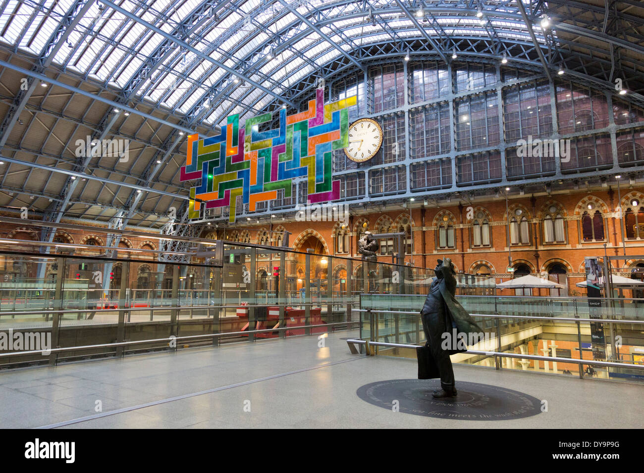 The Terrace Wires installation "Chromolocomotion" by artist David ...