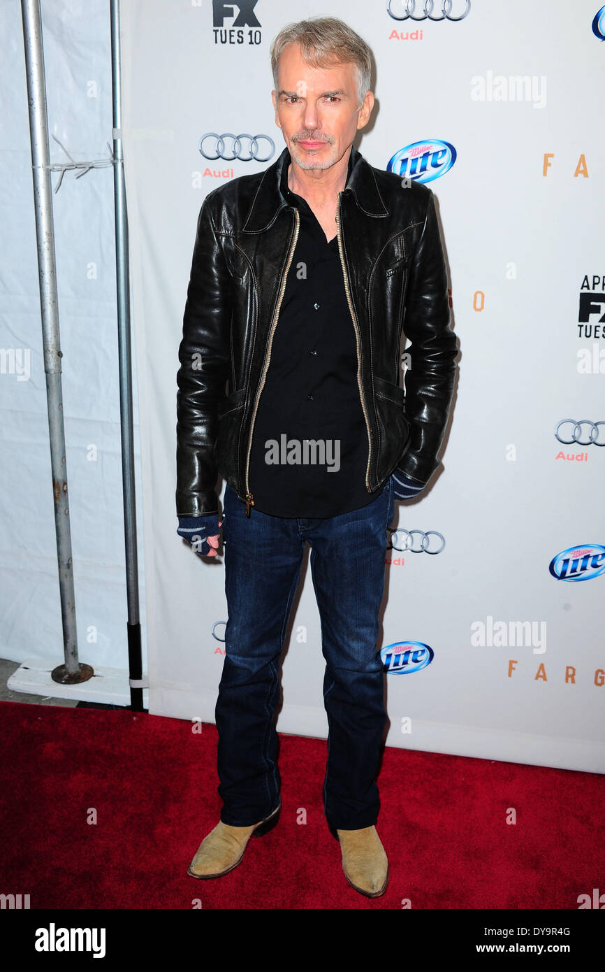 New York, NY. 9th April 2014. Actor BILLY BOB THORNTON attends the FX ...