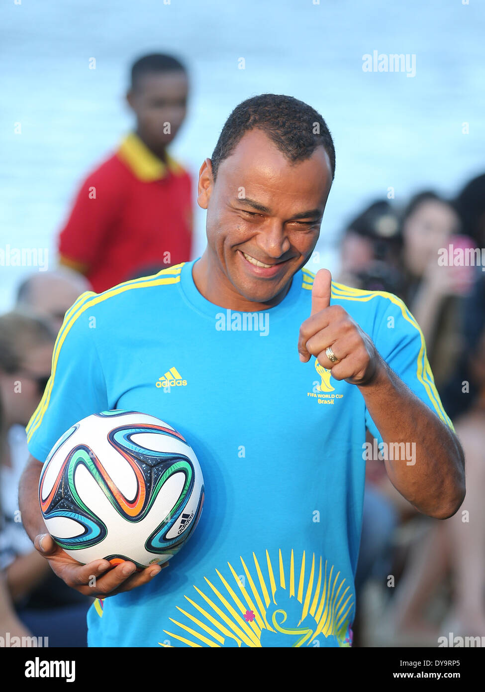 Rio De Janeiro, Brazil. 10th Apr, 2014. Former Brazilian football ...