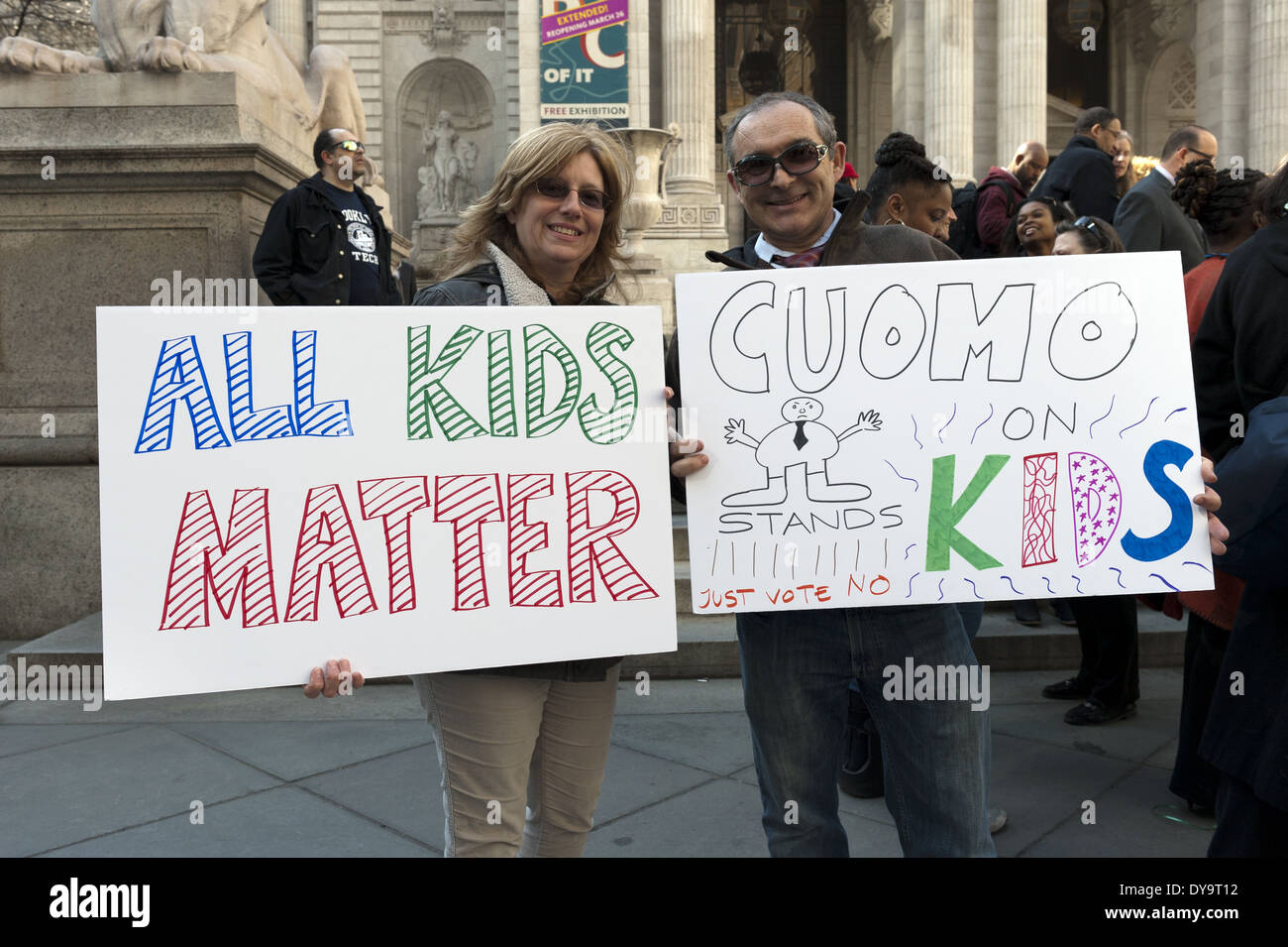 Demonstration by NYC Public School parents, students, teachers, and ...