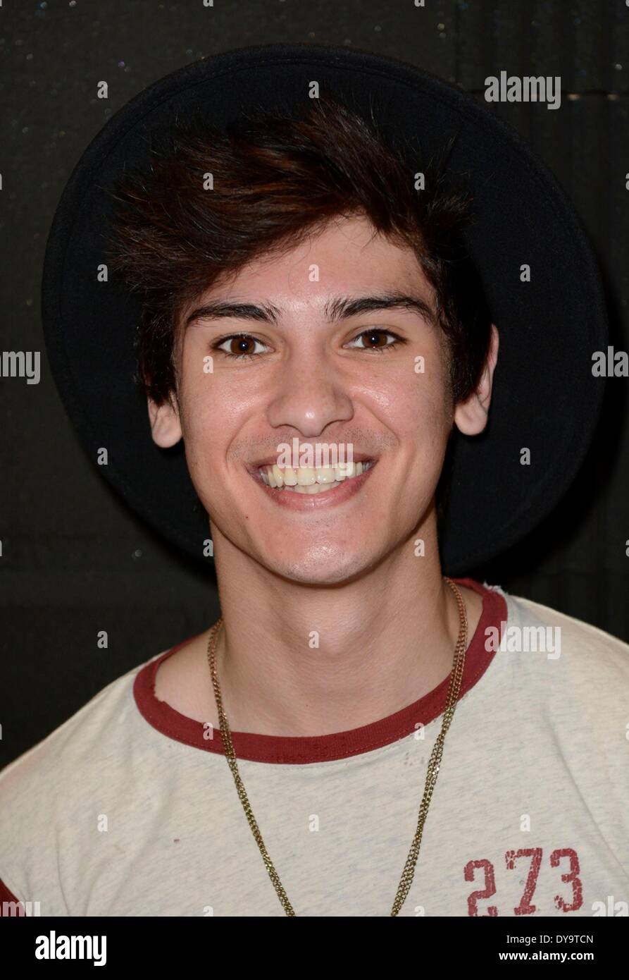 New York, NY, USA. 10th Apr, 2014. Anthony Ladao inside for Press Day ...