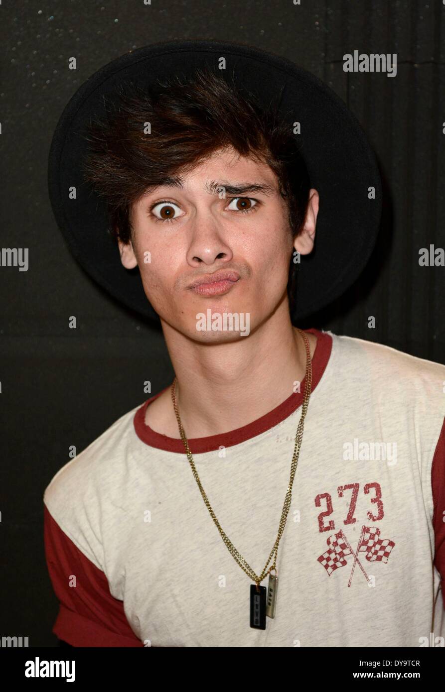 New York, NY, USA. 10th Apr, 2014. Anthony Ladao inside for Press Day ...
