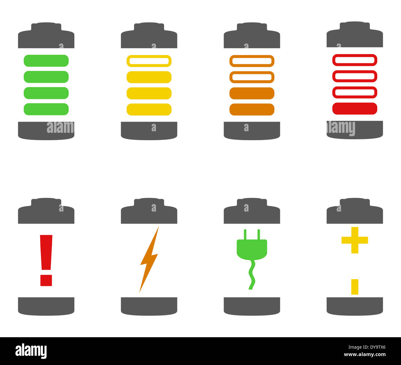 Battery mark hi-res stock photography and images - Alamy
