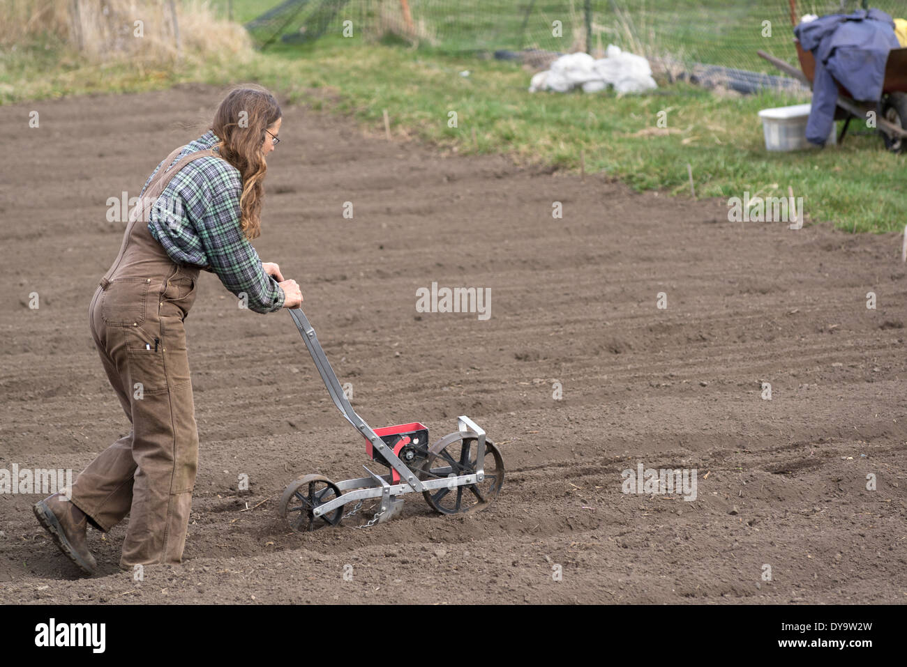 Seeds Planting Farm Farmer High Resolution Stock Photography and Images ...