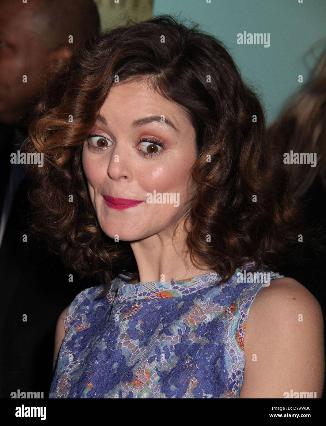 New York, USA. 10th Apr, 2014. Actress NORA ZEHETNER attends the ...