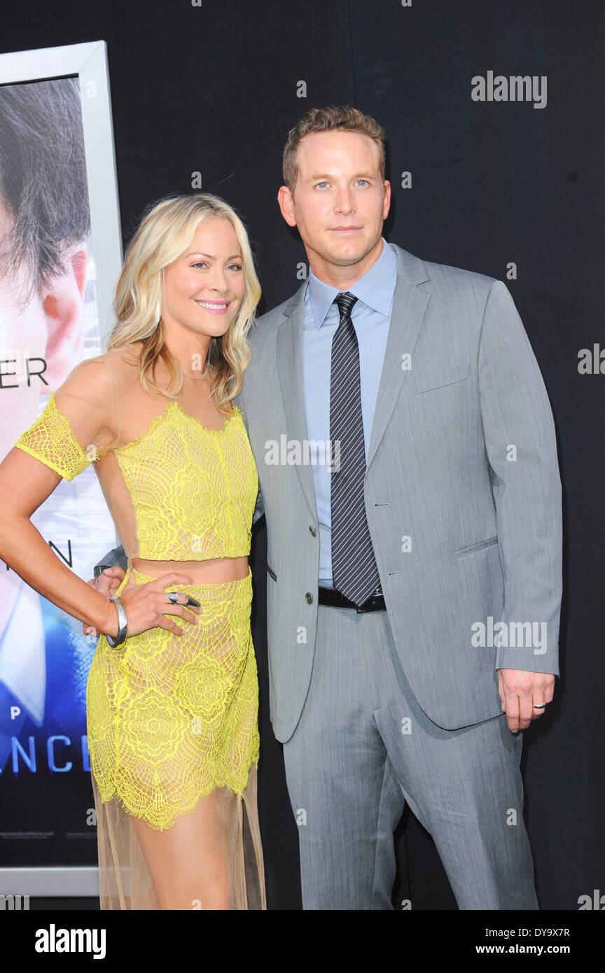 Los Angeles, CA, USA. 10th Apr, 2014. Cole Hauser, Cynthia Daniel at ...