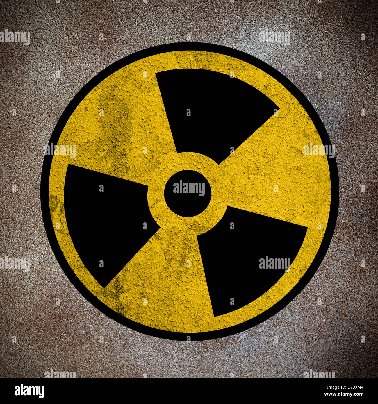 symbol of nuclear danger Stock Photo - Alamy