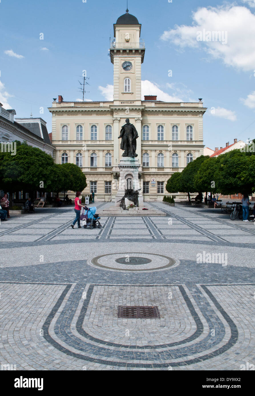 The City Hall in Komarno in Slovakia Stock Photo - Alamy