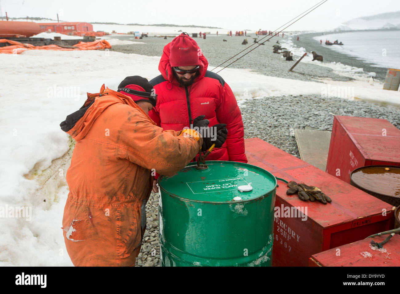 Argentinian base antarctica laurie island hi-res stock photography and ...
