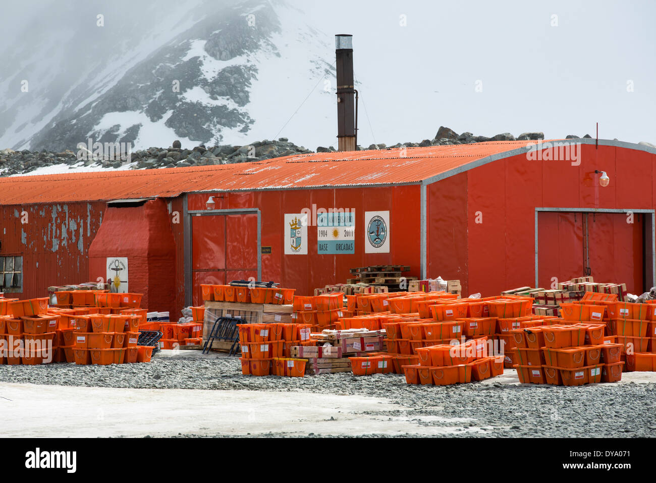 Base Orcadas is an Argentine scientific station in Antarctica, and the ...