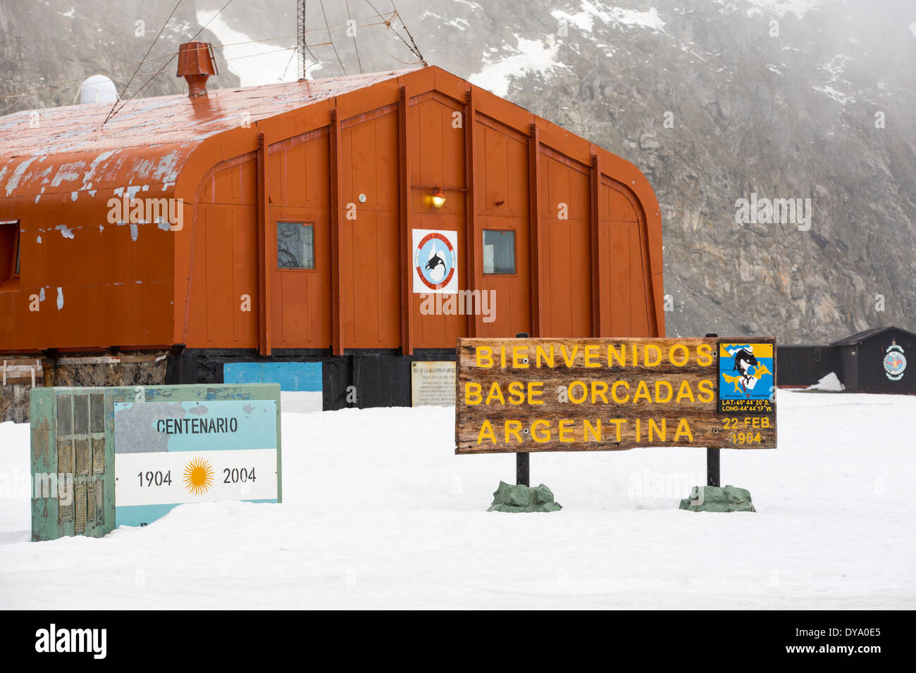 Base Orcadas is an Argentine scientific station in Antarctica, and the ...
