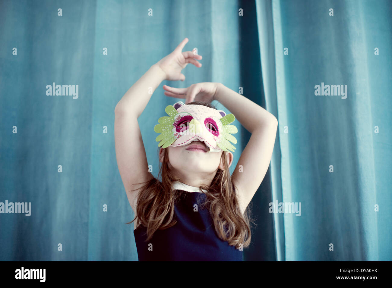 Children wearing masks play stage hi-res stock photography and images ...